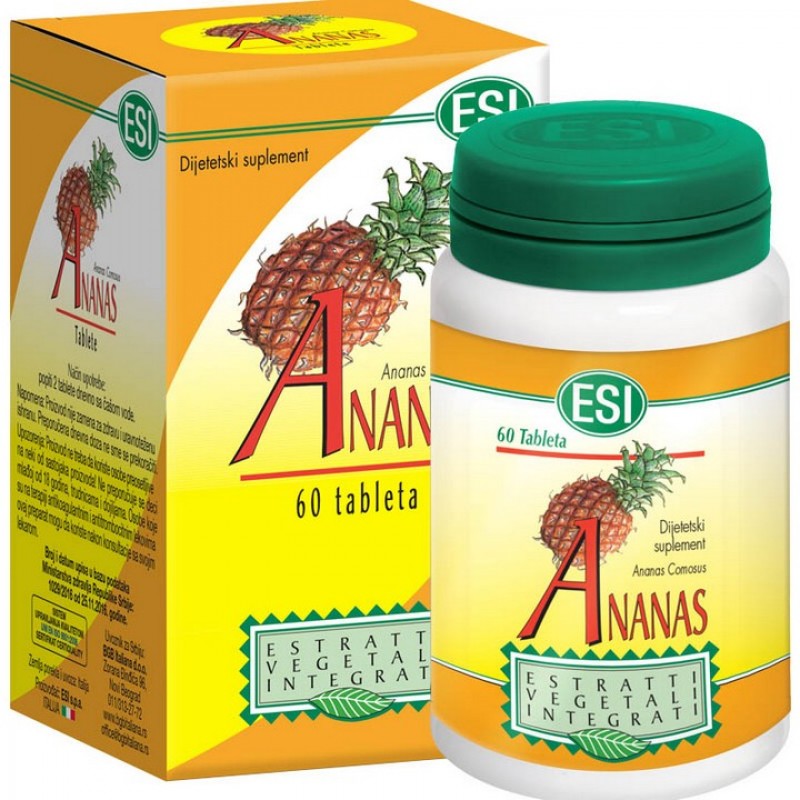 Ananas 60 tableta | Online prodaja farmaceutskih proizvoda Webapoteka