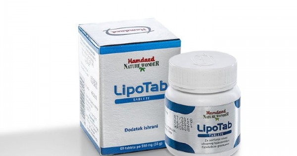LipoTab 60 tableta | Online prodaja farmaceutskih proizvoda Webapoteka