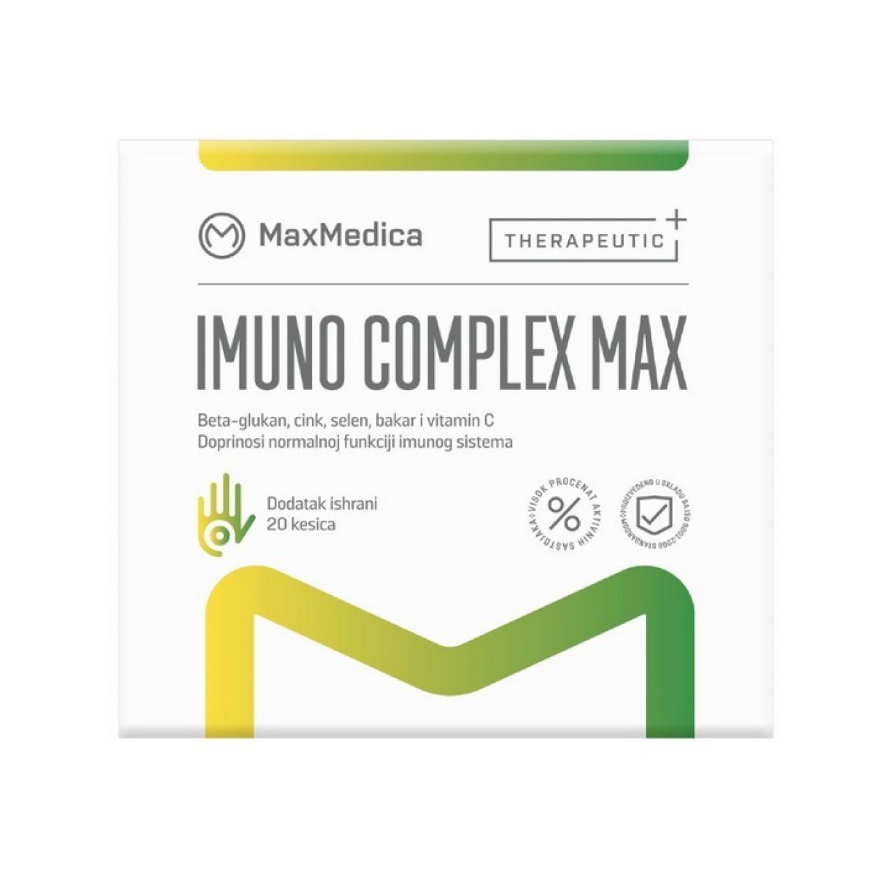 Imuno Complex Max 20 kesica | Online prodaja farmaceutskih proizvoda Webapoteka