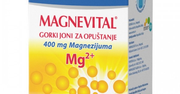 Magnevital Gorki Joni za opuštanje 400mg - Magnezijum Hlorid prašak ...