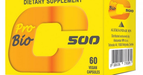 Pro Bio C-500 60 kapsula | Online prodaja farmaceutskih proizvoda ...